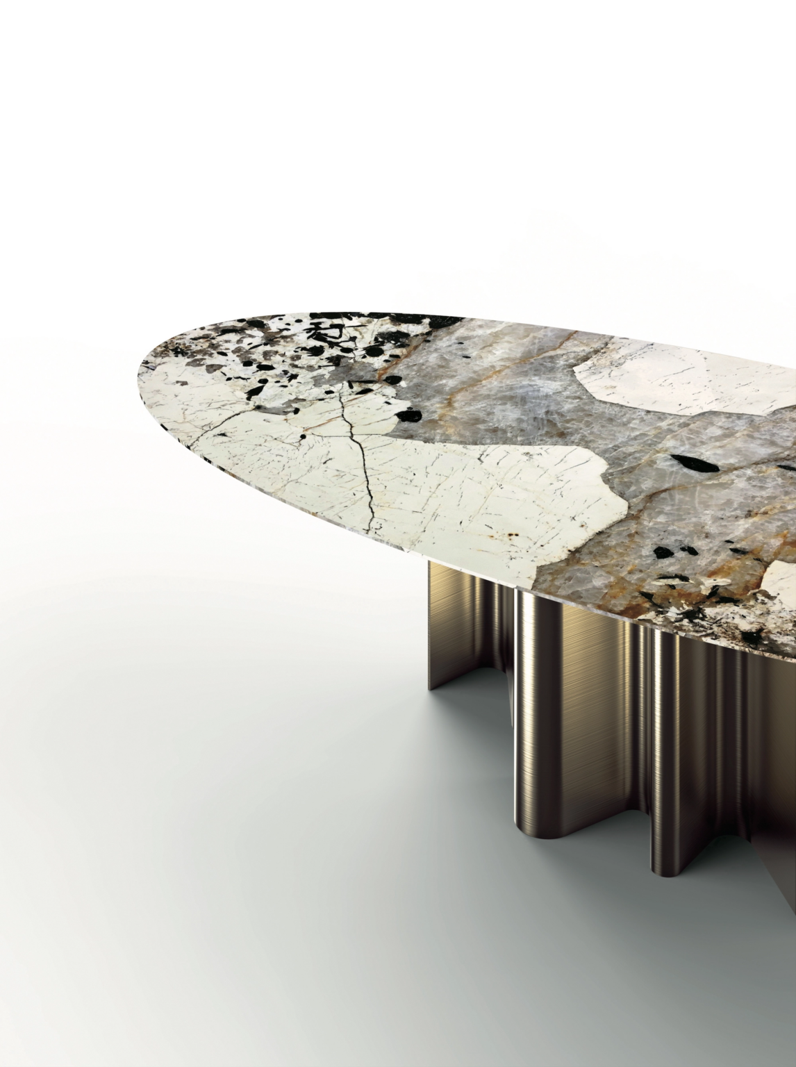 ELIE SAAB MAISON DUNES GLASS DINING TABLE - Modale | European Luxury ...